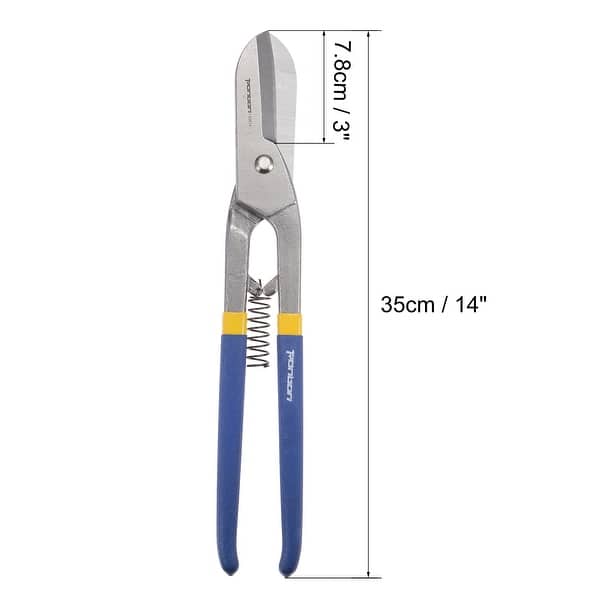 Sheet Scissor 14inch Straight Cut Snips for Sheet Metal Hard Material ...