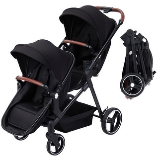Double Stroller Track Multi-Position Reversible & Adjustable Backrest ...