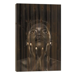 Brenda III Print On Wood by Sebastian Wuttke - Multi-Color - Bed Bath ...