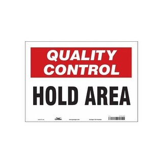 Condor Safety Sign,10 inx14 in,Vinyl 475J96 - 1 Each - Bed Bath ...
