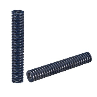 Die Spring, 2pcs 25mm OD 175mm Long Spiral Stamping Light Load ...