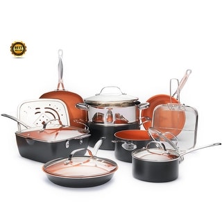 5 Pieces Nonstick Copper Cookware Set - Bed Bath & Beyond - 36629136