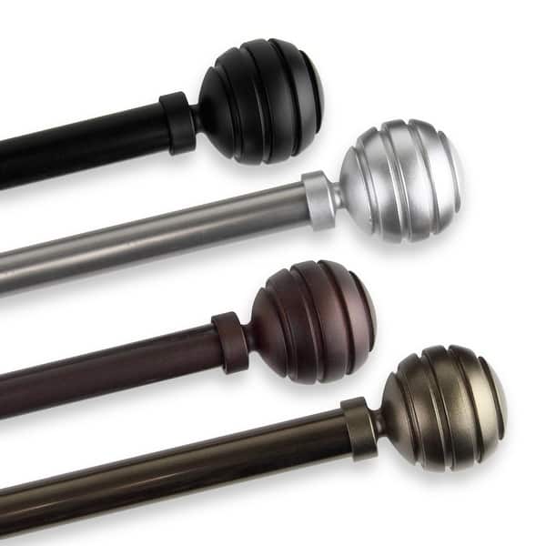 InStyleDesign Piper Adjustable Curtain Rod - Bed Bath & Beyond - 10108312