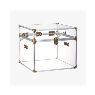 Acrylic Trunk - 16"W x 16"D x 18.5"H - Bed Bath & Beyond - 35067195