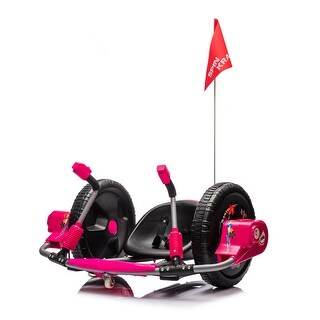 Ride On Car Toy for Kids, 16'' Exaggerated Wheel Go Kart with Pedal ...