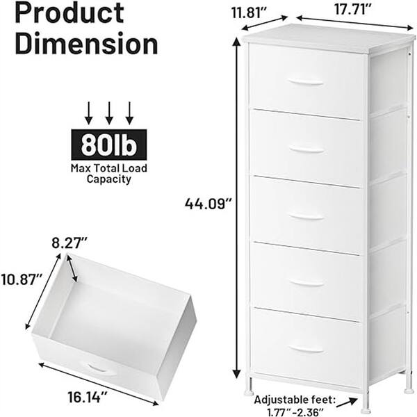 Tall Storage Tower for Closet - Bed Bath & Beyond - 39834573
