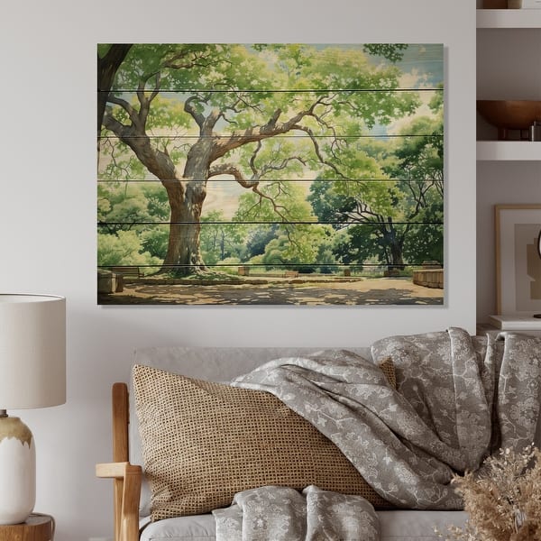 oak tree interior design