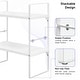 Expandable Cabinet Shelf Organizer, Adjustable Closet Cupboard Stand ...