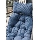 Blue Cushion Egg Chair with Stand - Bed Bath & Beyond - 44165735