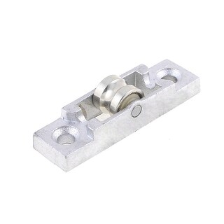 0.47" Diameter One Roller Metal Window Pulley Silver Tone - Silver Tone ...