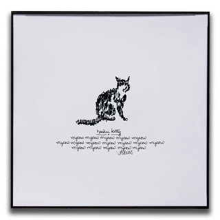 bharris Art - Haiku Kitty - tiny haiku art - Signed Fine Art Print ...