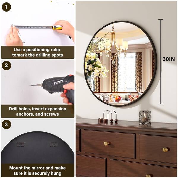 drilled mirror