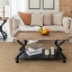 COZAYH Rustic Farmhouse Cottagecore Coffee Table - Bed Bath & Beyond ...