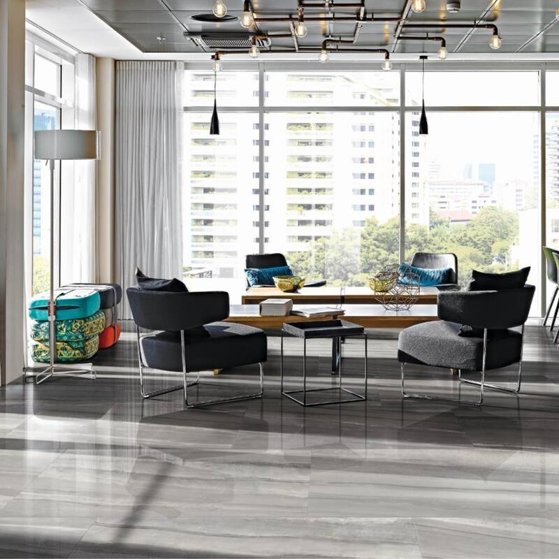 Porto 12x24 Alaska Grey Matte Porcelain Tile - Floor & Wall - Large ...