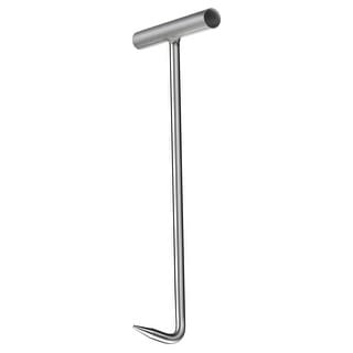 1Pcs Stainless Steel T Hooks, 15inch T-Handle Meat Boning Hook - Silver ...