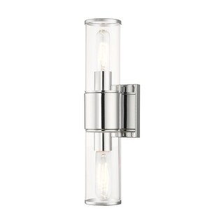 Livex Lighting 17142 Quincy 2 Light 16" Tall Bath Bar - Bed Bath ...