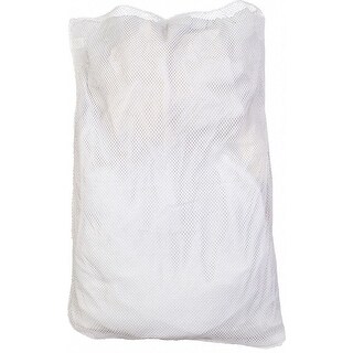 Mesh Laundry Bag: Open Top, Heavy Wt Polyester, 36 in Overall Lg, 24 in ...