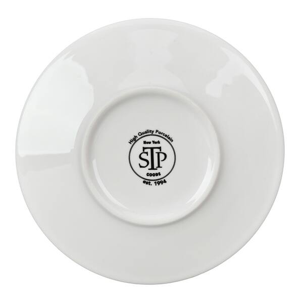 STP Goods Lux Cobalt Bone China Dinnerware Set of 20 for 4 pers. - On ...