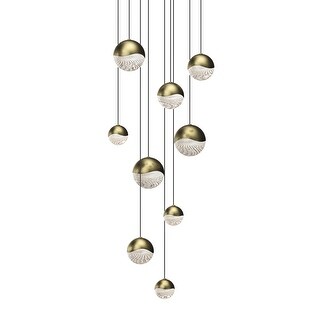 SONNEMAN Grapes 9-Light Round LED Pendant - Bed Bath & Beyond - 37666097