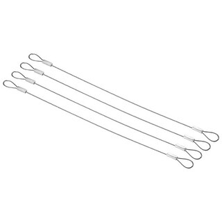 4Pcs Stage Lights Safety Cable 304 Stainless Steel Security Rope ...