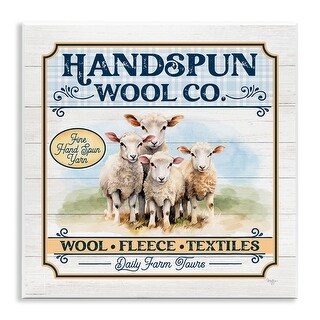 Stupell Handspun Wool Sign Wall Plaque Art Design By Mollie B. - Bed ...