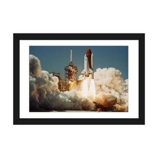 iCanvas "Space Shuttle Challenger Lift Off (1983)" by NASA - Bed Bath ...