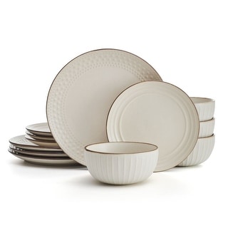 Pfaltzgraff Janelle 12-Piece Dinnerware Set, Service for 4 - Bed Bath ...