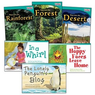 Shell Education Step into Biomes Guided Reading Level K Books - Set of ...