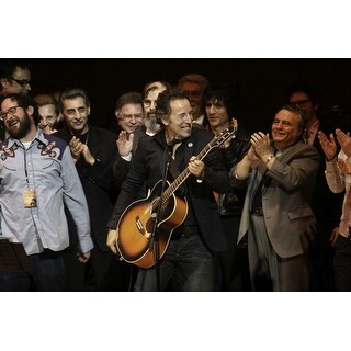 Bruce Springsteen and friends on stage at Carnegie Hall Photo Print ...