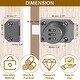 Combination Cabinet Lock, Mechanical Keyless Password Latch 3-Digit ...