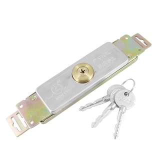 6.1"Install Distance Cross Keyway Metal Roller Shutter Door Lock w 3 ...