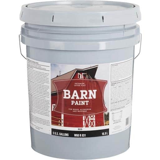 - Flat Ltx Red Barn Paint W60R00831-20 Unit: PAIL - Bed Bath & Beyond ...