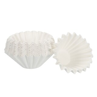 2-4 Cup Basket Coffee Filters 7.3x1.9 Inch Drip Coffee Makers Pack of ...
