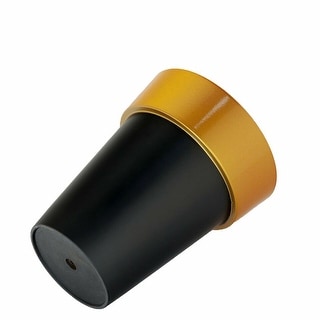 4-Pieces Metallic Round Plastic Flower Pots - Bed Bath & Beyond - 41544408