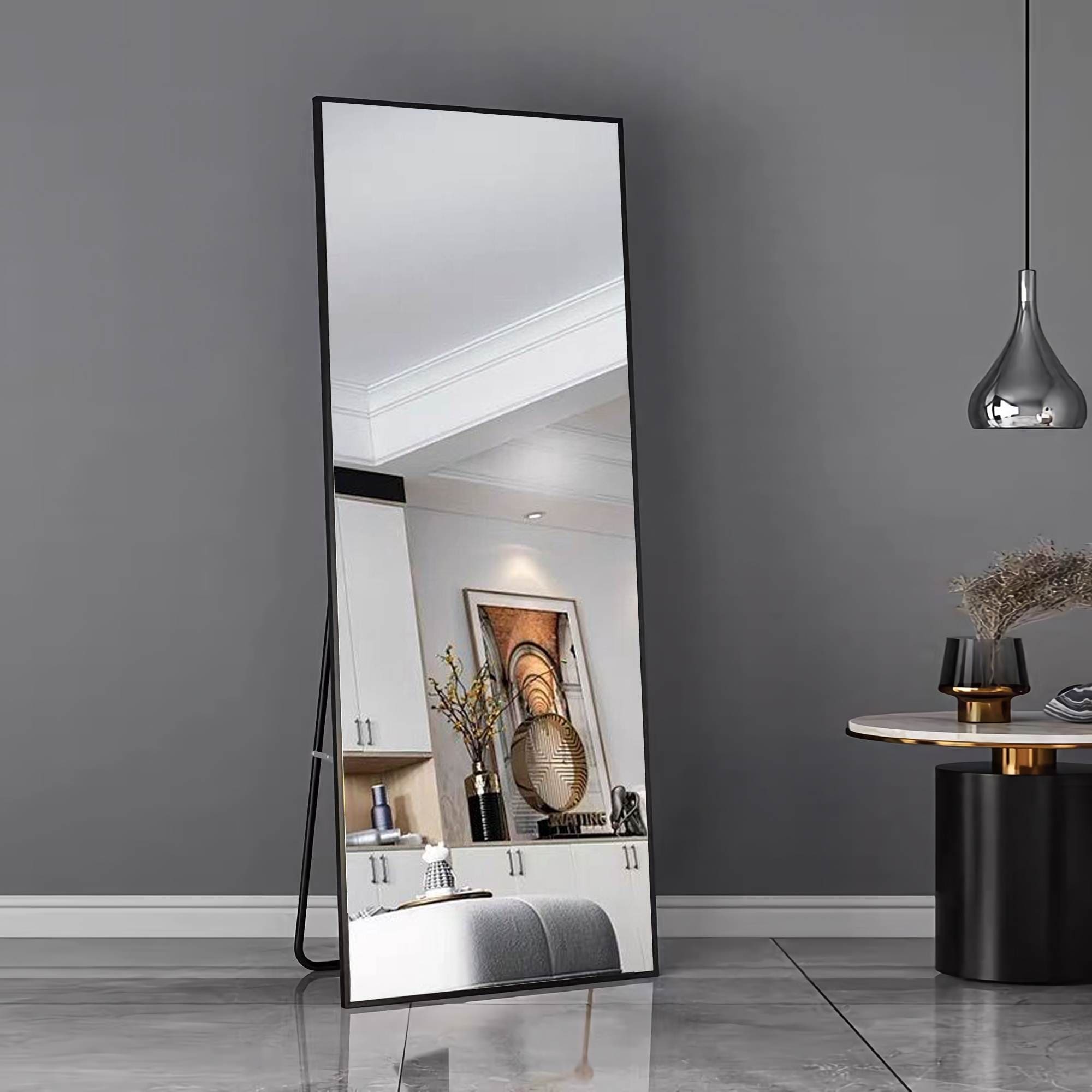 65''x22'' Full Length Mirror Floor Mirror - N/A - Bed Bath & Beyond ...