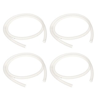 PVC Tubing 5/16" ID, 15/32" OD 4Pcs 3.28 Ft for Transfer, White - Bed ...