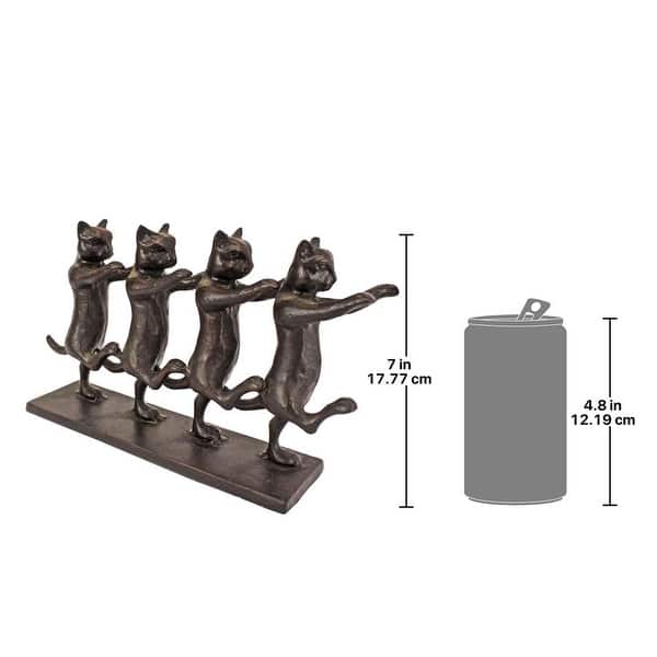 Design Toscano Chorus Line Cats Cast Iron Statue - Bed Bath & Beyond ...