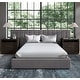 Monty Upholstered Wall Bed in Stormy Night - Bed Bath & Beyond - 38002672