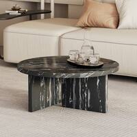 MDF Circular Patterned Coffee Table, Center Table, Modern Coffee Table ...