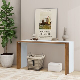 Color-blocked Modern Minimalist Style ConsoleTable for Entrance ...