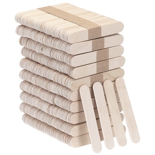 Wood Craft Sticks, 3 Inch Wooden Crafts Stick for DIY Craft, 500 Pcs ...