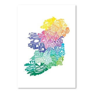 Americanflat - Ireland Spring by Capow - 16"x20" Poster Art Print - Bed ...