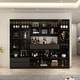 Tall Modular Display Storage Cabinet Bookcase w/Light Home Office - Bed ...