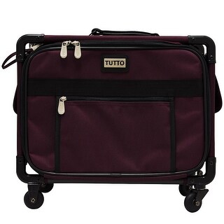 Tutto Small Carry-On/Small Machine on Wheels (Burgundy) - Bed Bath ...
