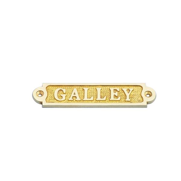 Solid Alloy Galley Sign 5" - 5" L x 1" W x 1" H - Bed Bath & Beyond ...