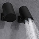 Wall-mounted dual camera shower head with handheld shower - Bed Bath ...