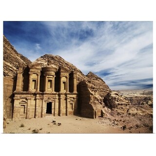 "Monastery, Petra, Jordan." Poster Print - Multi - Bed Bath & Beyond ...