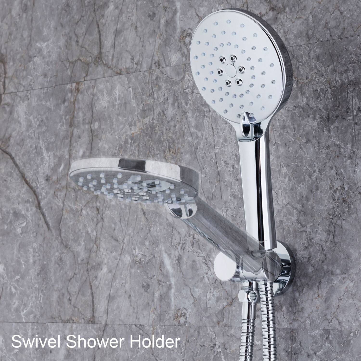 Rainlex Wall Mounted Three Function Shower System Rainfall Shower Head