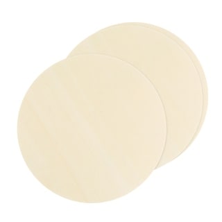 3pcs Unfinished Wood Circles for Crafts, Wood Round Slices 0.12" Thick ...
