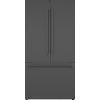 BOSCH 800 Series French Door Bottom Mount Refrigerator 36" Black ...